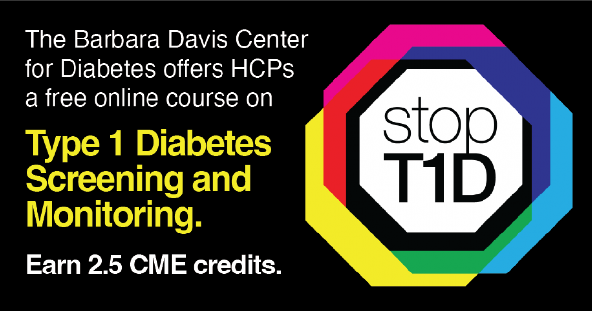 STOP T1D — Screen TO Prevent Type 1 Diabetes | FreeCME.com